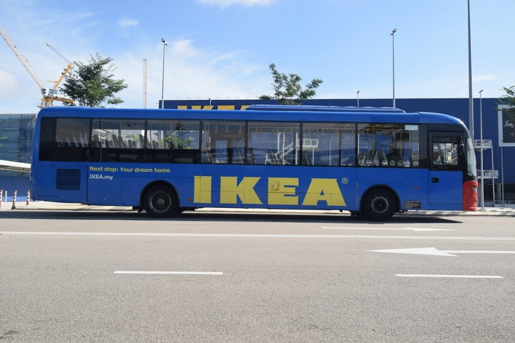 IKEA Bus Advertising - PAJ