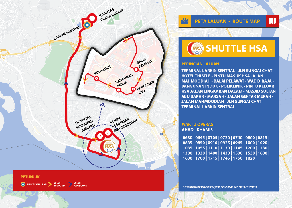 Route & Schedules (HSA & HSI ) - PAJ