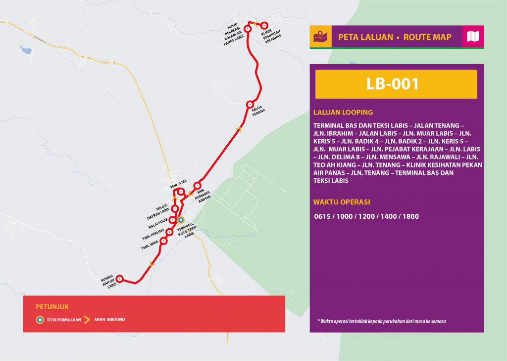 BMJ Route & Schedules (Labis) - PAJ